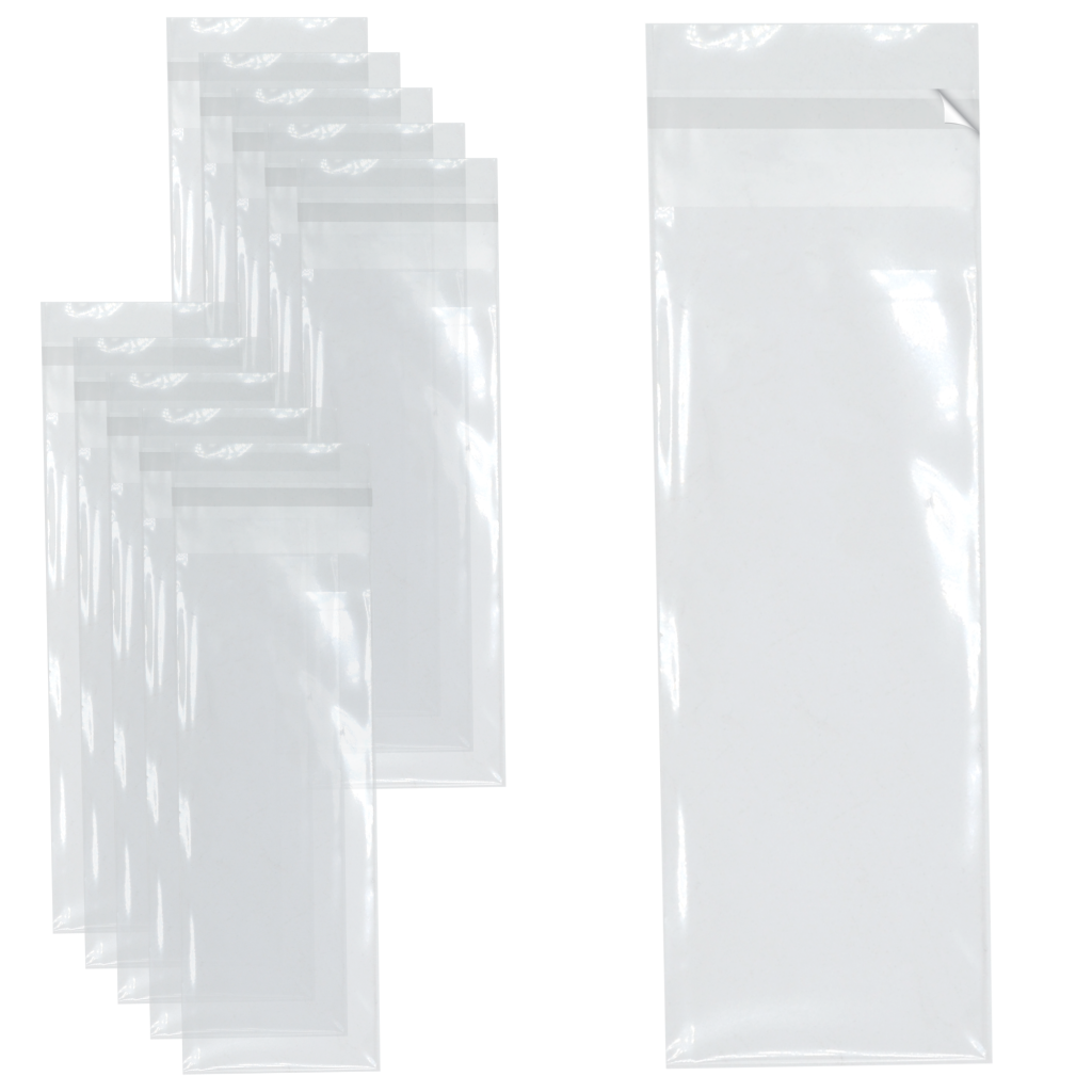 50mm x 100mm Cello Bags - Self Seal Cellophane Display - CelloExpress