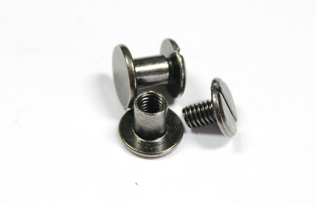 6mm Gun Metal Chicago Screws | Iron Fasteners | Interscrews | Partition ...