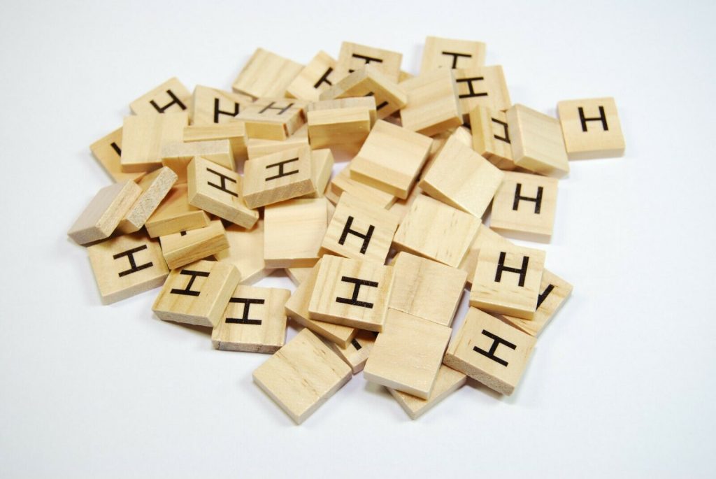 Scrabble Tiles - Wooden - CelloExpress