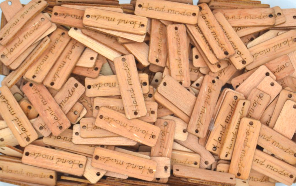 Wooden Handmade Tags - CelloExpress