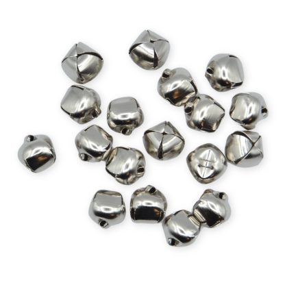 15mm Silver Jingle Bells - CelloExpress