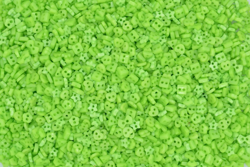 6mm Assorted Shapes - Green - Mini Buttons for Dolls & Soft Toys ...